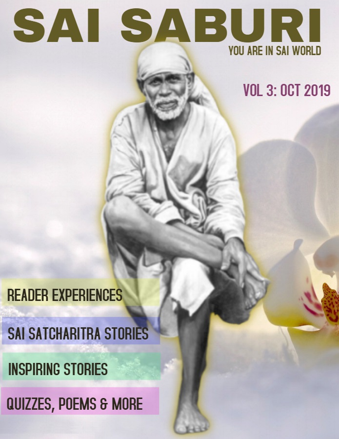 Sai-Saburi Magazine, October 2019 - Saburi : You are in Sai World
