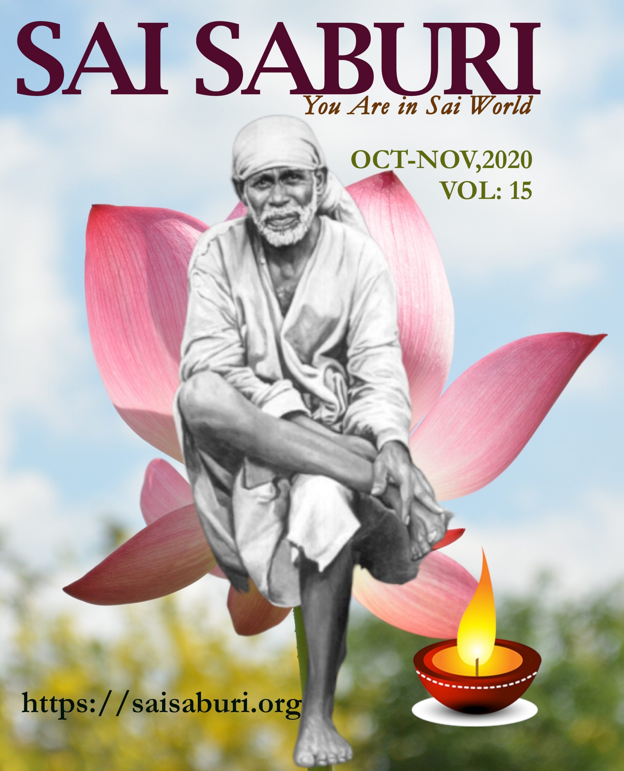 Sai Saburi : Oct-Nov, Vol 15 - Saburi : You are in Sai World